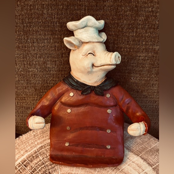 GANZ | Accents | Ganz French Country Kitchen Chef Pig | Poshmark